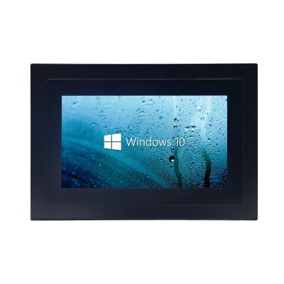 China High Brightness 7-inch Capacitive Touch Screen Embedded All-in-one Computer Core I3-10110U Windows 11 Fanless Panel PC for sale