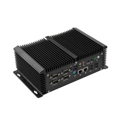 China Embedded Computing 6 COM Serial Ports 4 Intel Gigabit LAN 10 USB for sale