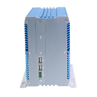 중국 팬 내장형 임베디드 BOX PC Intel i5-1035G1 DDR4 32GB 4 USB 3.0 판매용