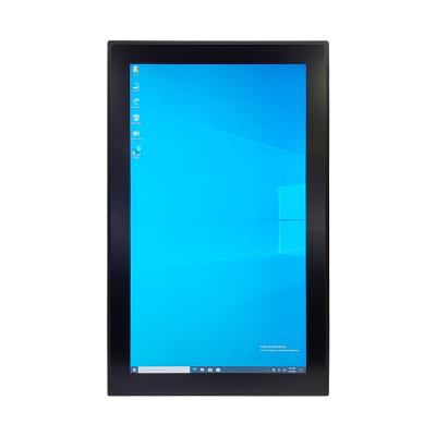 China 27 Inch Industrial Grade Capacitive Touch Panel PC with High Brightness Display Fanless Intel i5-6200U Processor for sale