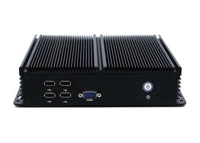 China 6 USB Industrial Embedded Computer Onboard Intel Baytrial J1900 Embedded Automation Box PC 6 COM for sale