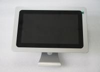 China Panel Mount Embedded Touch Panel PC 10'' Industrial Fanless Linux With Desk Holder for sale