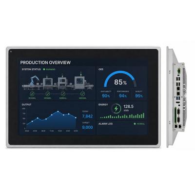 China Embedded Touch Panel PC with 1000 Nits Brightness, Front IP65 Rating, and 9V-36V Wide Voltage for Industrial Use for sale