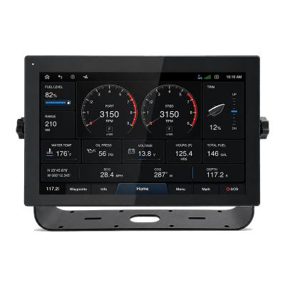 China 1500 Nits Brightness IP67 Waterproof Marine Monitor with 10 Points Capacitive Touch for Marine Environments for sale