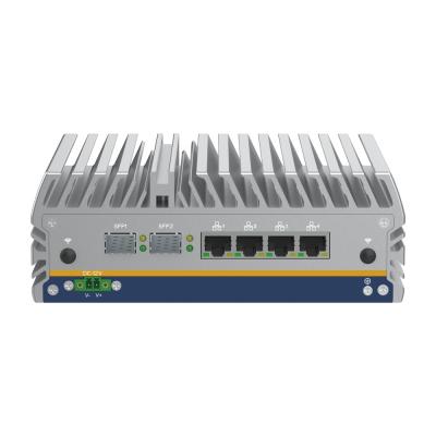 China Industrial Mini PC with 2 X SFP+ Ports and Intel Core I5 1235U for Harsh Environments (-20°C to +60°C) for sale