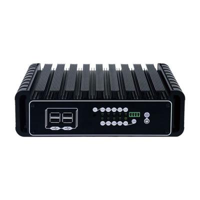 China Aluminum Alloy Industrial Mini PC Wide Voltage 9V-36V With 10 COM Optional for sale