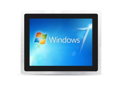 China Vandal Proof Embedded Touch Panel PC 15 Inch 2 LAN Port 12V-24V Wide Voltage for sale