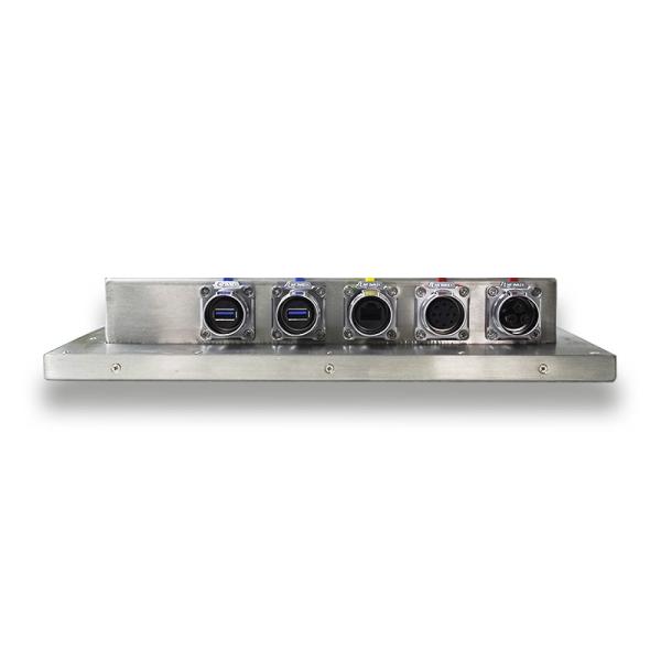 Resolution 1280x800 Stainless Steel Panel PC 12 Inch Aluminium Alloy Material