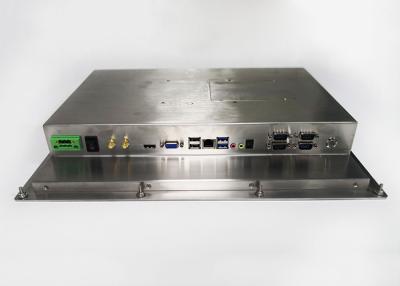 중국 저항하는 접촉 컴퓨터 Fanless 산업 PC 15" 끼워넣어진 설치를 위한 편평한 패널 판매용