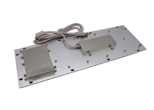 40counts/Mm Sus304 Industrial Metal Keyboard IP65 Brushed Stainless Steel Keyboard