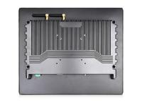 China 3 COM RS232 RS485 12V 24V Embedded Touch Panel Pc Linux 34W for sale