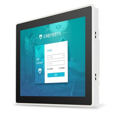 중국 알루미늄 합금 임베디드 태블릿 PC 1024×768 방수 300nits 의료 판매용