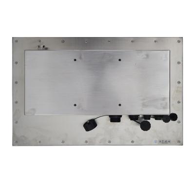 China 15.6 Inch Ip67 1920 X 1080 Resolution Touchscreen LCD Monitor Manual Adjustment Brightness for sale