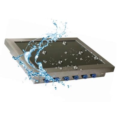 Chine Le disque transistorisé industriel IP65 d'Intel I3-3217U RAM 8G 256G de PC de panneau imperméabilisent 24 pouces de résistif à vendre