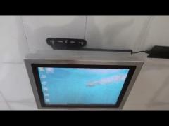 1000 Nits 24 Inch Stainless Steel Panel PC IP65 256G SSD Hard Drive Capacity