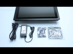 4 GB eingebetteter Touch-Panel-PC mit DC 12V-Stromversorgung und Gigabit-Ethernet-Netzwerk
