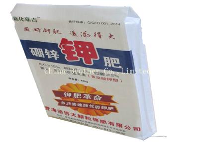 China Light Weight BOPP Laminated PP Woven Bags Gravure Printing For Flour Packaging for sale