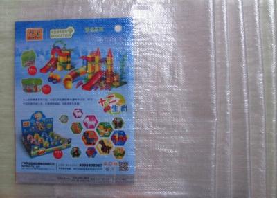 China 50kg Waterproof PP Woven Sack Bags / Woven Polypropylene Packaging Bags for sale