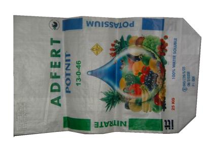 China 15KG - 25KG BOPP Laminated PP Woven Bags , Woven Polypropylene Sacks for sale