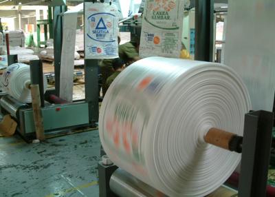 China Eco Friendly Woven Polypropylene Fabric With Offset Printing Or Laminated Printing for sale