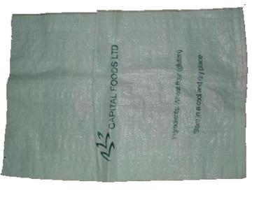 China 25KG / 50KG PP Woven Sack Bags For Flour Packaging With LOGO printing for sale