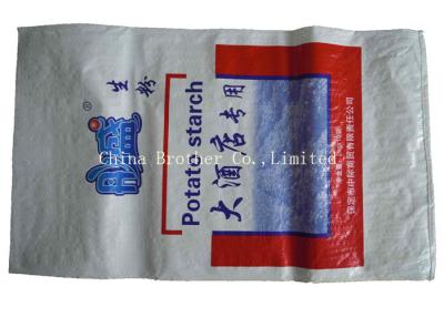 China 15KG - 25KG BOPP Laminated PP Woven Bags , Moisture Proof Woven Polypropylene Sacks for sale