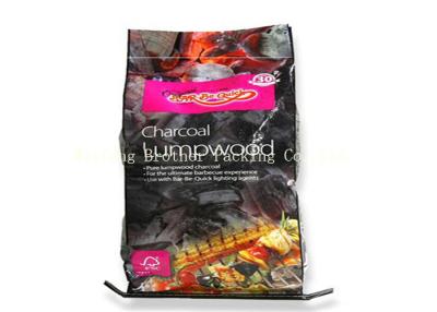 China Block Bottom BOPP Laminated PP Woven Bags Sack For 20KG Animal Feed for sale