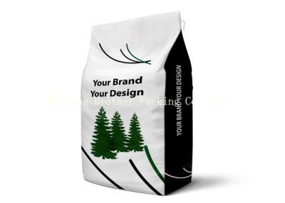 China Bopp Laminated Printed PP Woven Bags , Polypropylene Fertilizer Packaging Bags for sale