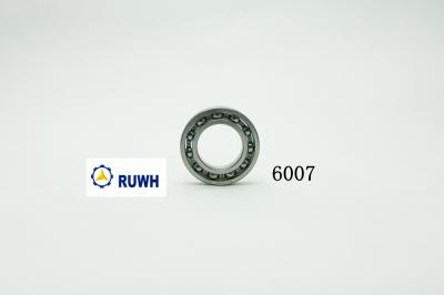 China Stainless Steel / Carbon Steel P6 Open Deep Groove Ball Bearing 6007 for sale