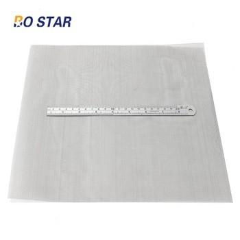 China 100,200,300,400,500 micron wire diameter stainless steel mesh plain twill weave screens for sale