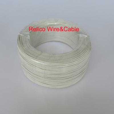 China 22 AWG White Color 100m Hook up Telfon Electrical Wire PFA Insulaterd Stranding Silver Plated Copper Electric Wire for sale
