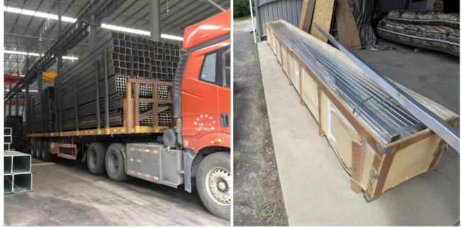 Aluminium Pipe Packaging