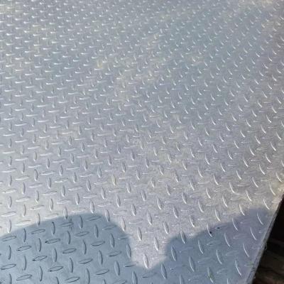 Cina 1060 H24 3003 5052 strato laminato a caldo dello specchio di spessore a quadretti di alluminio 3 Antivari del piatto 0.2mm-6mm in vendita