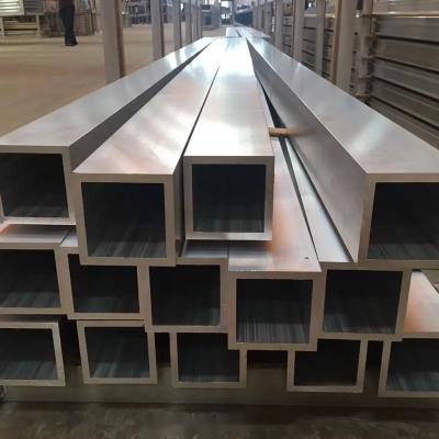 China 6061 T5 Anodized Aluminum Pipe 40mm X 40mm Square ASTM For Precision Te koop