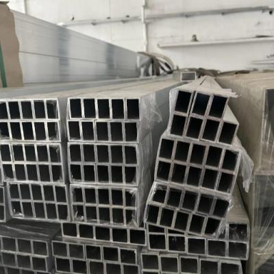 Cina 7005 6061 6063 Aluminum Alloy Pipe Square Shape 50 X 50mm Diameter Anodized For Industry in vendita