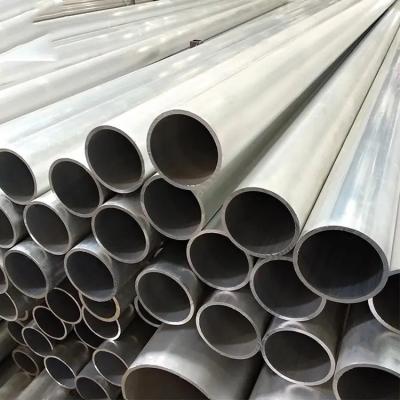 Cina 3 Inch Thickness 7075 Aluminum Tubing Black Anodized Welded Alloy Silver Color in vendita