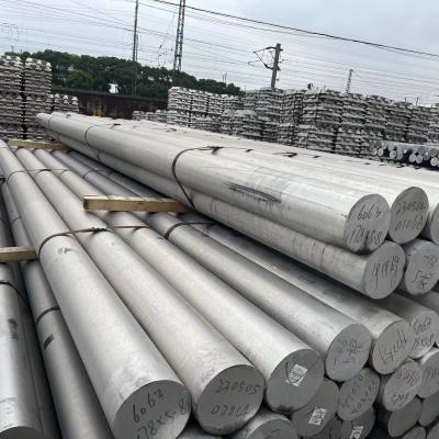 Cina Alta qualità ASTM 5082 Barre di alluminio Superficie lucidata 80 mm 100 mm Diametro per la costruzione in vendita