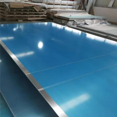 China Building Material Flat Plate Aluminum Sheet 6061 6063 T6 GB/T 3190 Brush Mill Finish for sale