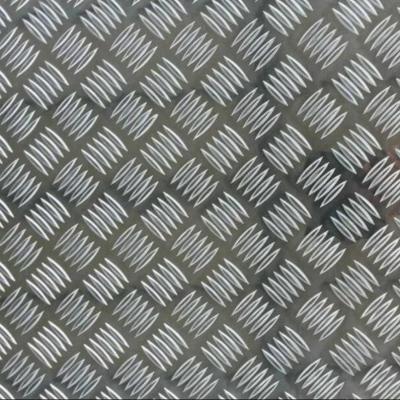 Chine 3003 H24 Plaque d'aluminium en diamant Plaque en alliage 1220 mm Largeur Couleur argentée Pour le sol à vendre