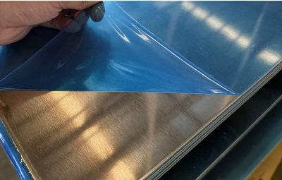 China ASTM B209 5086 H112 H111 Alloy Aluminium Sheet Customized Size With Blue Protective Film For Aerospace for sale