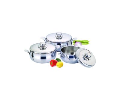 중국 대중음식점 스테인리스 요리 남비, 남비 및 프라이팬을 요리하는 가정 부엌 판매용