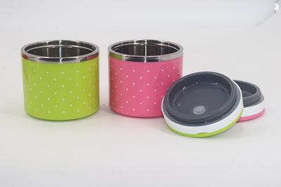 Cina Contenitori isolati del pranzo di acciaio inossidabile della prova della perdita, bambini Bento Box di acciaio inossidabile in vendita