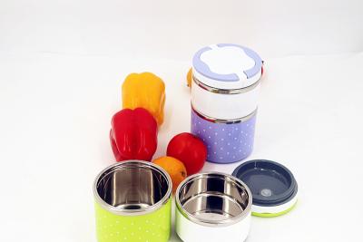 China 201 # Stainless Steel Lunch Box Containers For Kids School Outside Food Grade Pp for sale