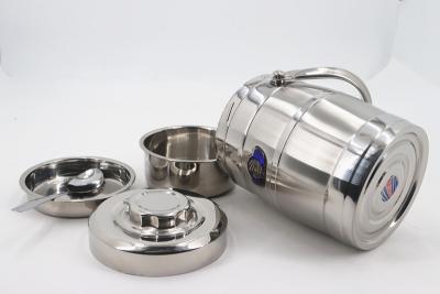 Cina contenitori del pranzo di acciaio inossidabile 6.5L, acciaio inossidabile Bento Box Leak Proof in vendita