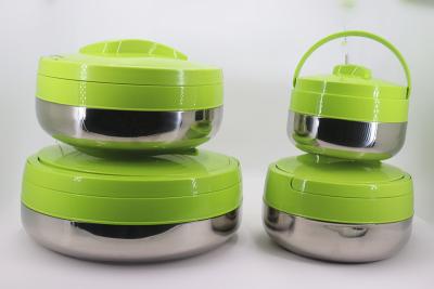 Cina La scatola di pranzo di acciaio inossidabile dell'ufficio tiene caldo con la copertura verde 2L - la capacità 10L in vendita