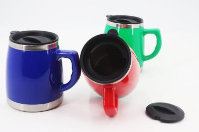 Cina Tazza isolata variopinta di acciaio inossidabile, tazza da caffè su ordinazione della tazza dell'acqua di acciaio inossidabile in vendita