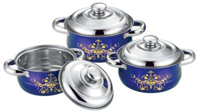 Cina Le pentole di acciaio inossidabile del commestibile fissano lo spessore del vaso 0.5mm della salsa di 20cm - di 16cm in vendita
