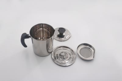 Cina tazza da caffè di acciaio inossidabile di 0.5mm 1.3l 1.6l in vendita