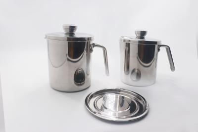 Cina tazza da caffè di acciaio inossidabile di 0.5mm 1.3l 1.6l in vendita