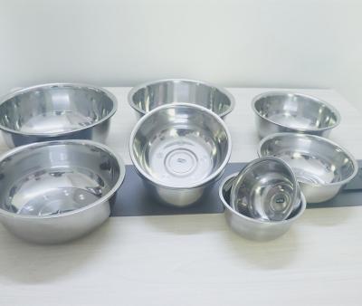 China o Cookware de aço inoxidável de 16-40cm ajusta a bacia da água para o cão de cachorrinho à venda